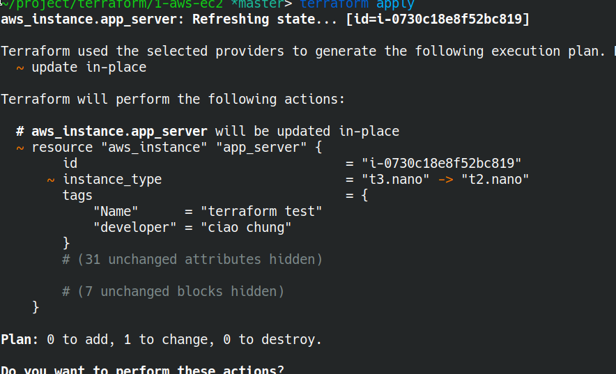 用terraform管理雲端infra Ciao Space